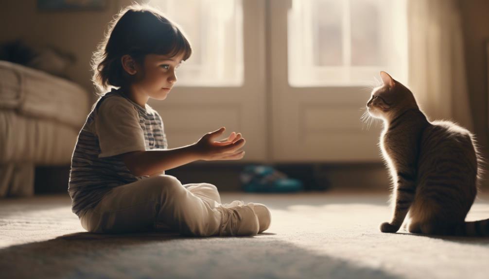 How To Help Children And Cats Bond