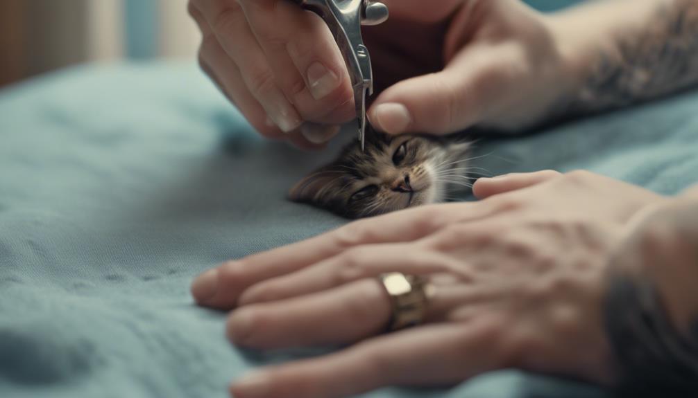 How To Trim Kitten Nails